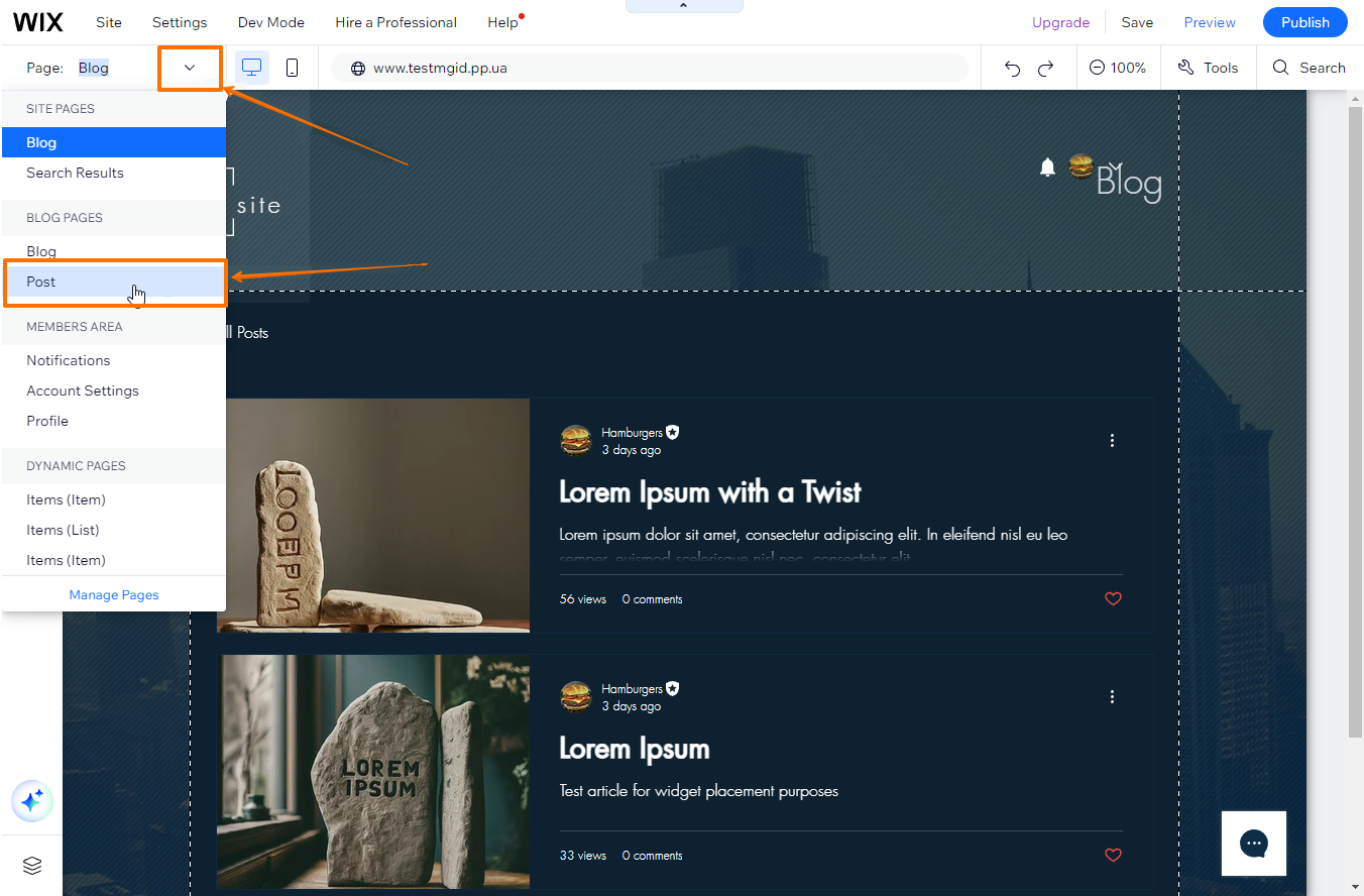 MGID Widget Code Installation on Wix.com